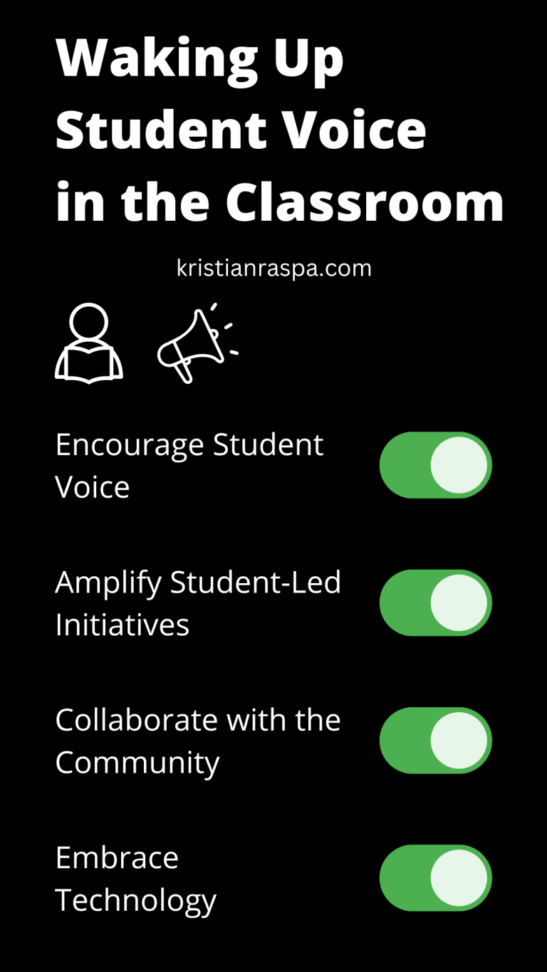 “Waking Up” Student Voice – Kristian Raspa